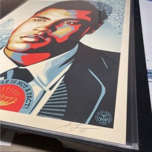 Obey | Art | Obey Giant Signed Art Poster Muhammad Ali Heavyweight ...